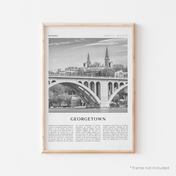 Georgetown Wall Art - Etsy