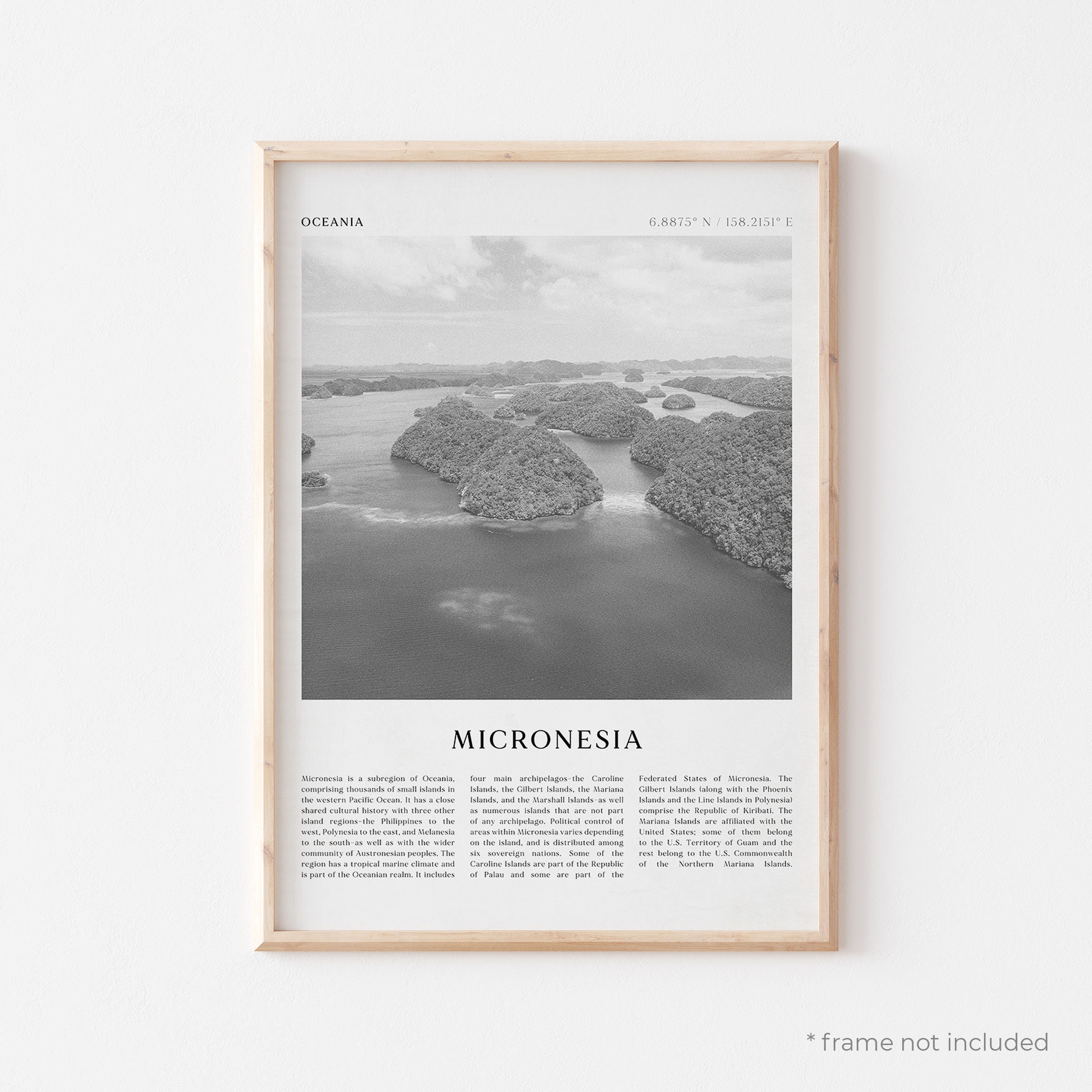 Micronesia Art Print Micronesia Poster Micronesia Photo | Etsy