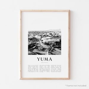 Yuma Art Print, Yuma Poster, Yuma Photo, Yuma Wall Art, Yuma Black and ...
