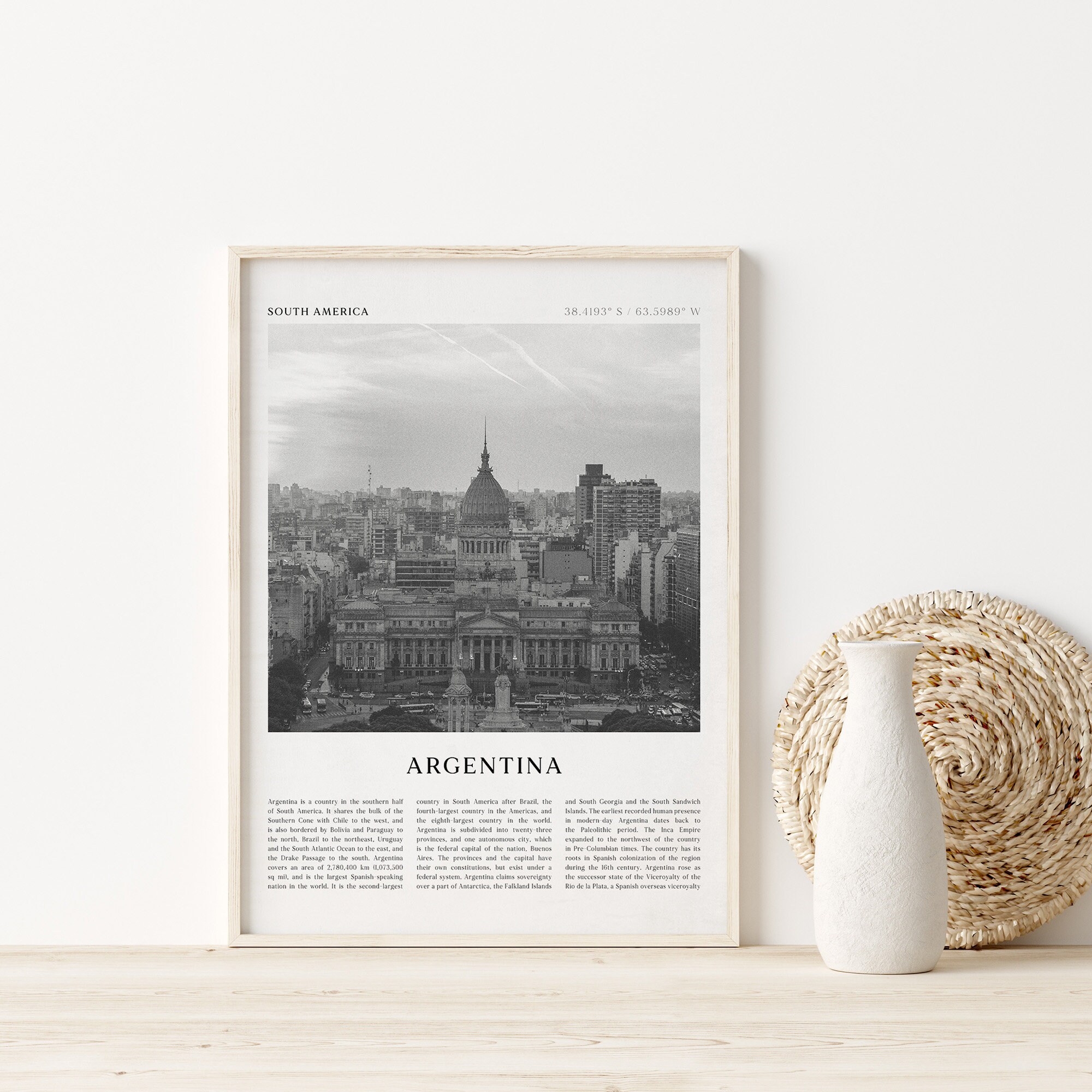 Argentina Art Print Argentina Poster Argentina Photo | Etsy