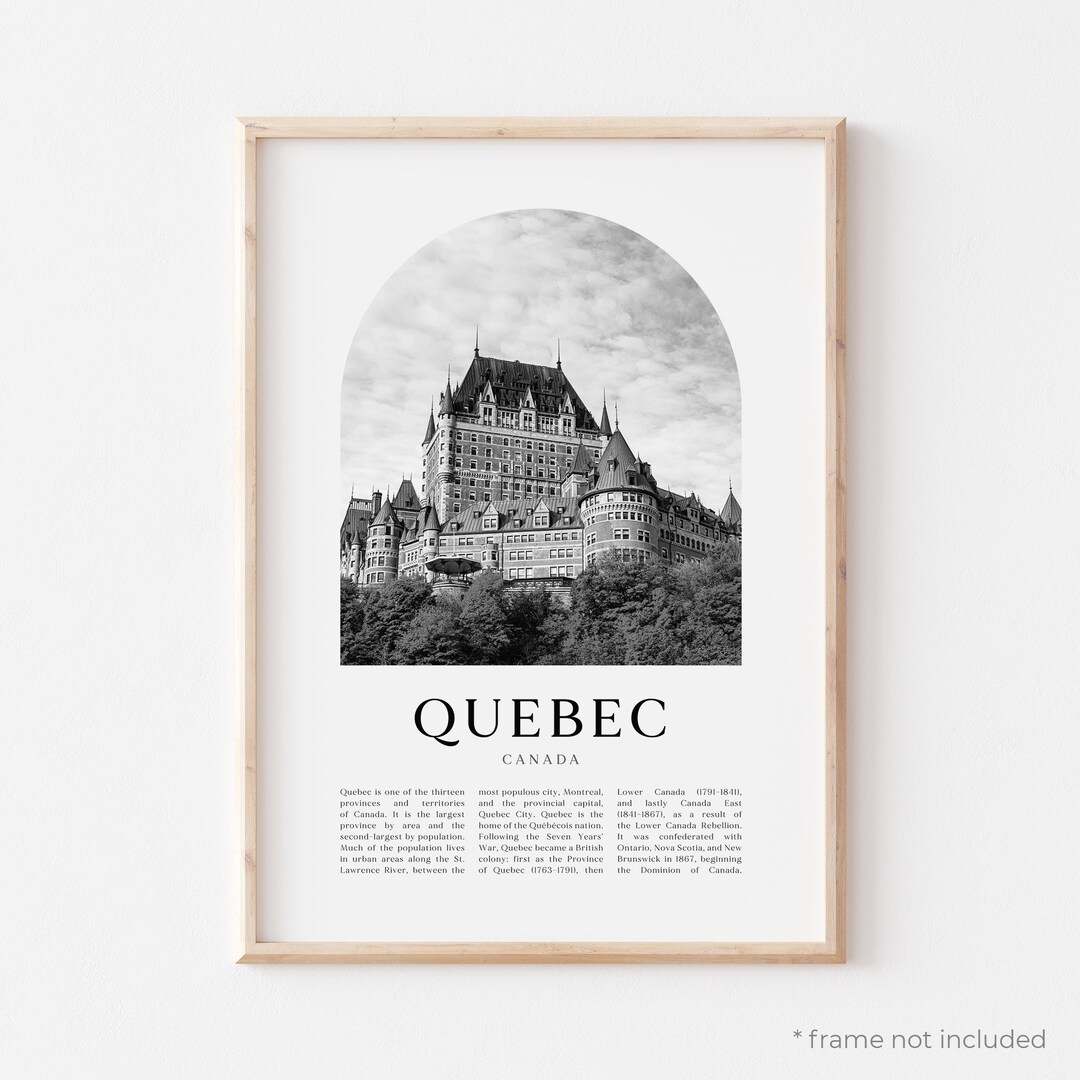 Quebec Art Print, Quebec Poster, Quebec Photo, Quebec Wall Art, Quebec ...