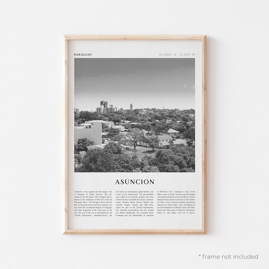 Asuncion Art Print, Asuncion Poster, Asuncion Photo, Asuncion Wall Art ...