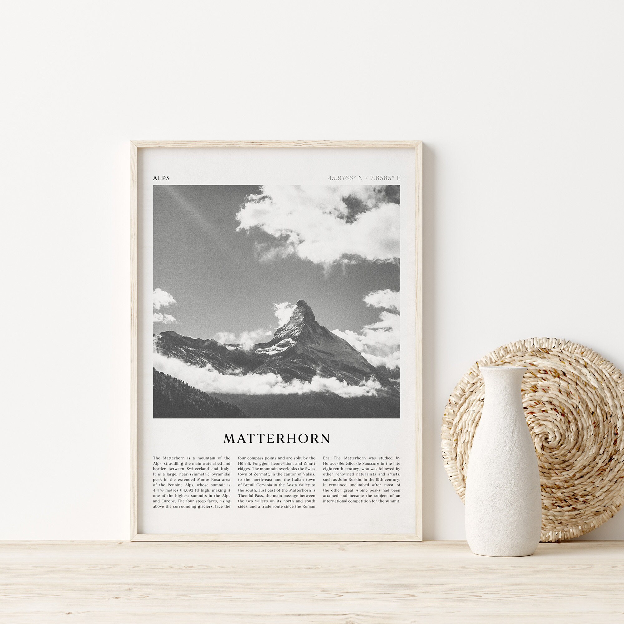 Matterhorn Art Print Matterhorn Poster Matterhorn Photo - Etsy