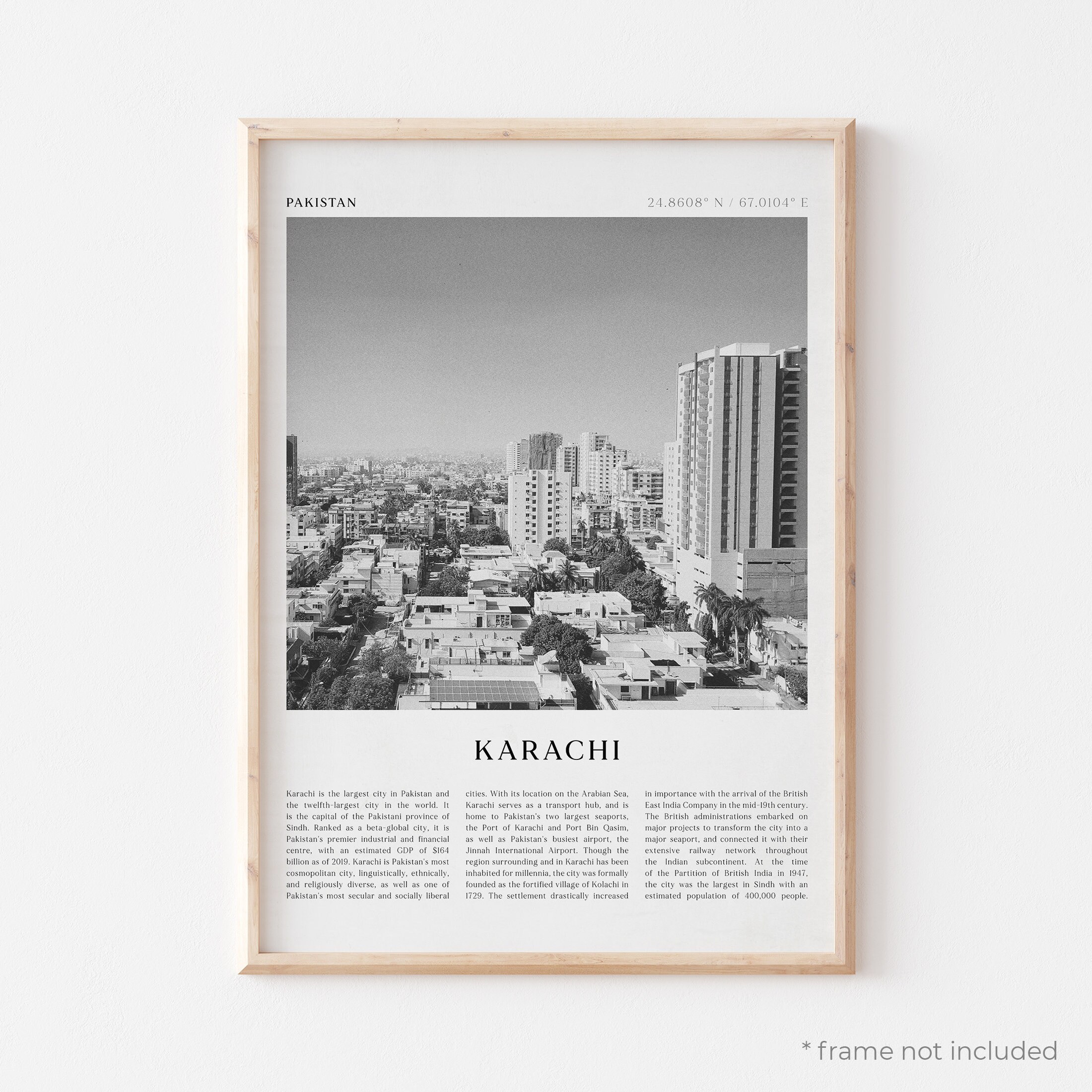 Karachi Art Print Karachi Poster Karachi Photo Karachi Wall | Etsy