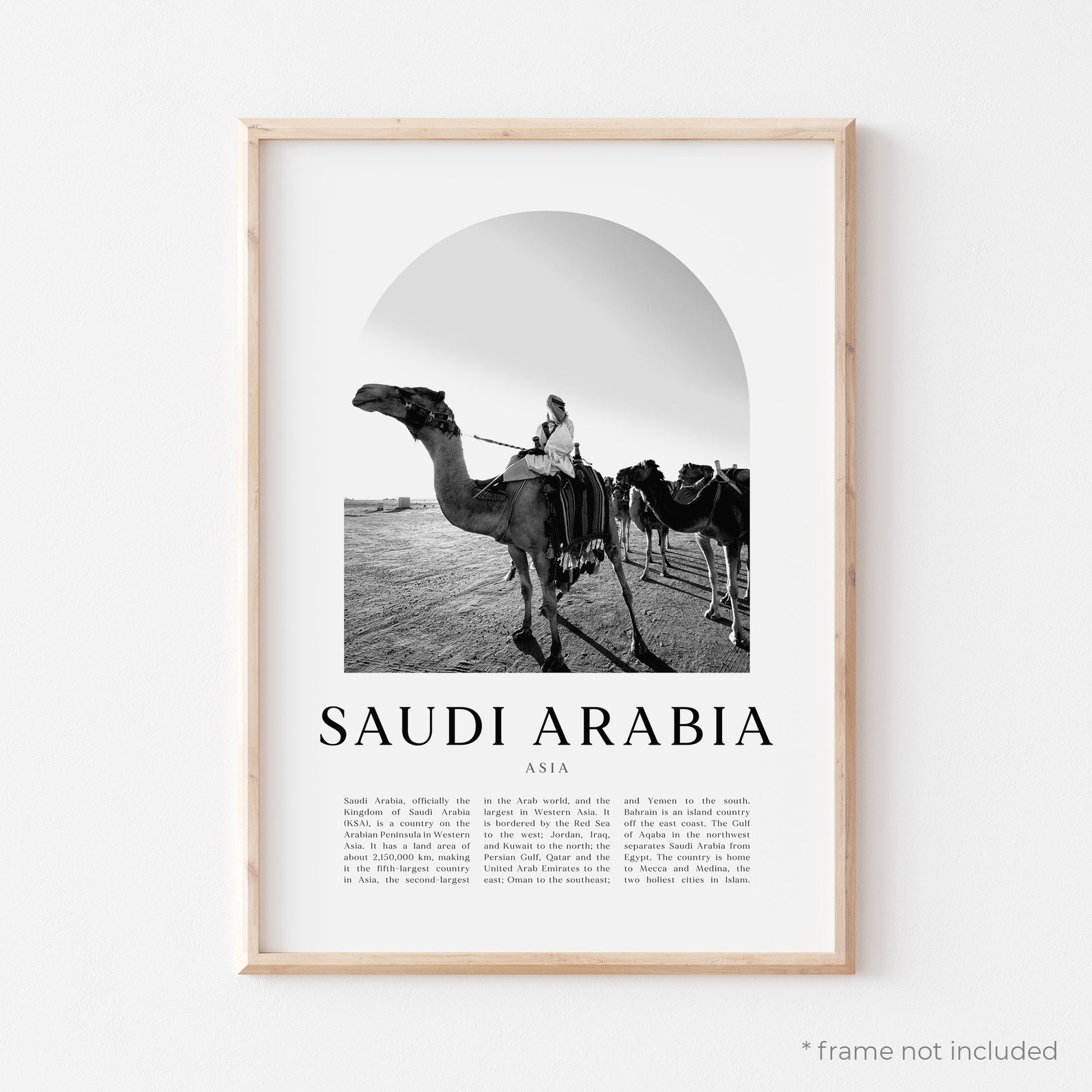 Saudi Arabia Art Print Saudi Arabia Poster Saudi Arabia - Etsy