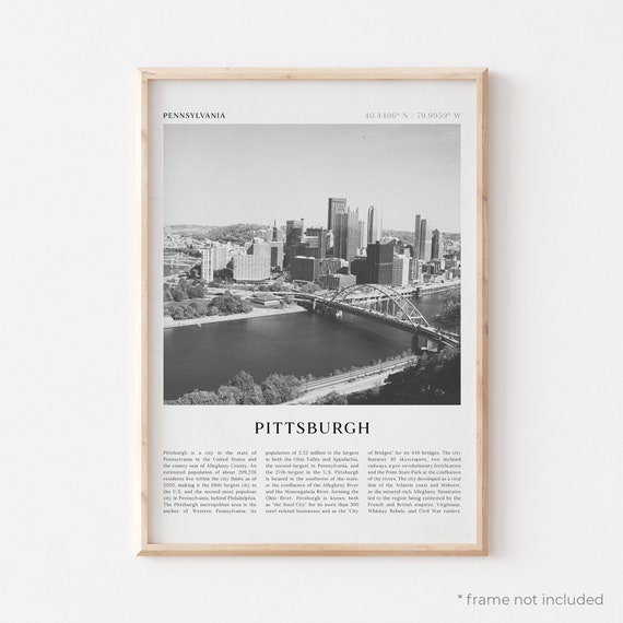 Pittsburgh Art Print Pittsburgh Poster Pittsburgh Photo | Etsy