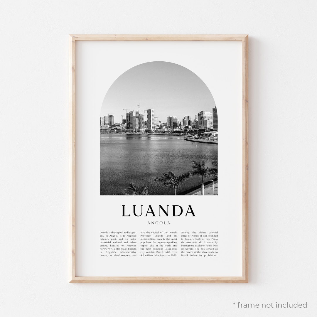 Luanda Art Print, Luanda Poster, Luanda Photo, Luanda Wall Art, Luanda ...