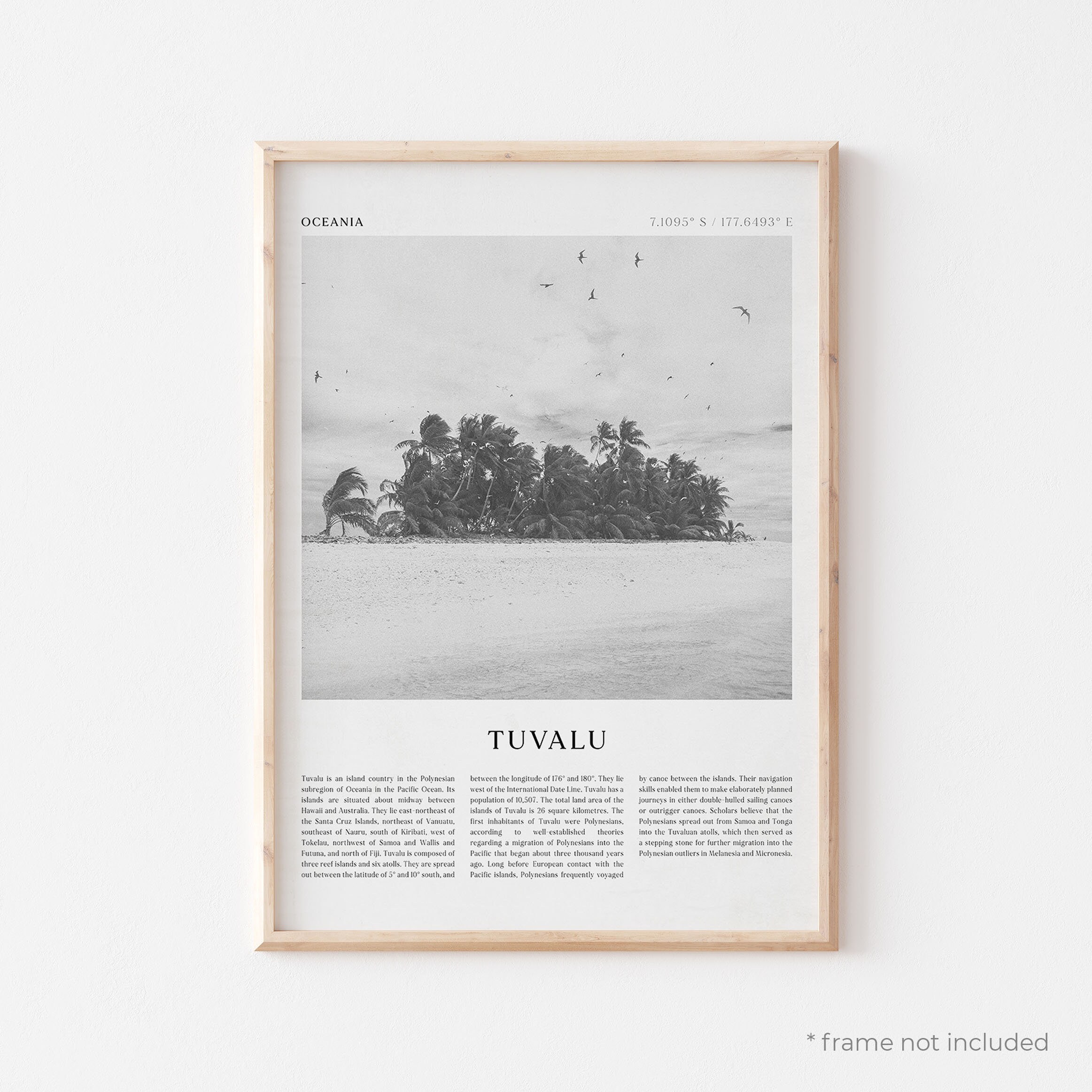 Tuvalu Art Print Tuvalu Poster Tuvalu Photo Tuvalu Wall - Etsy