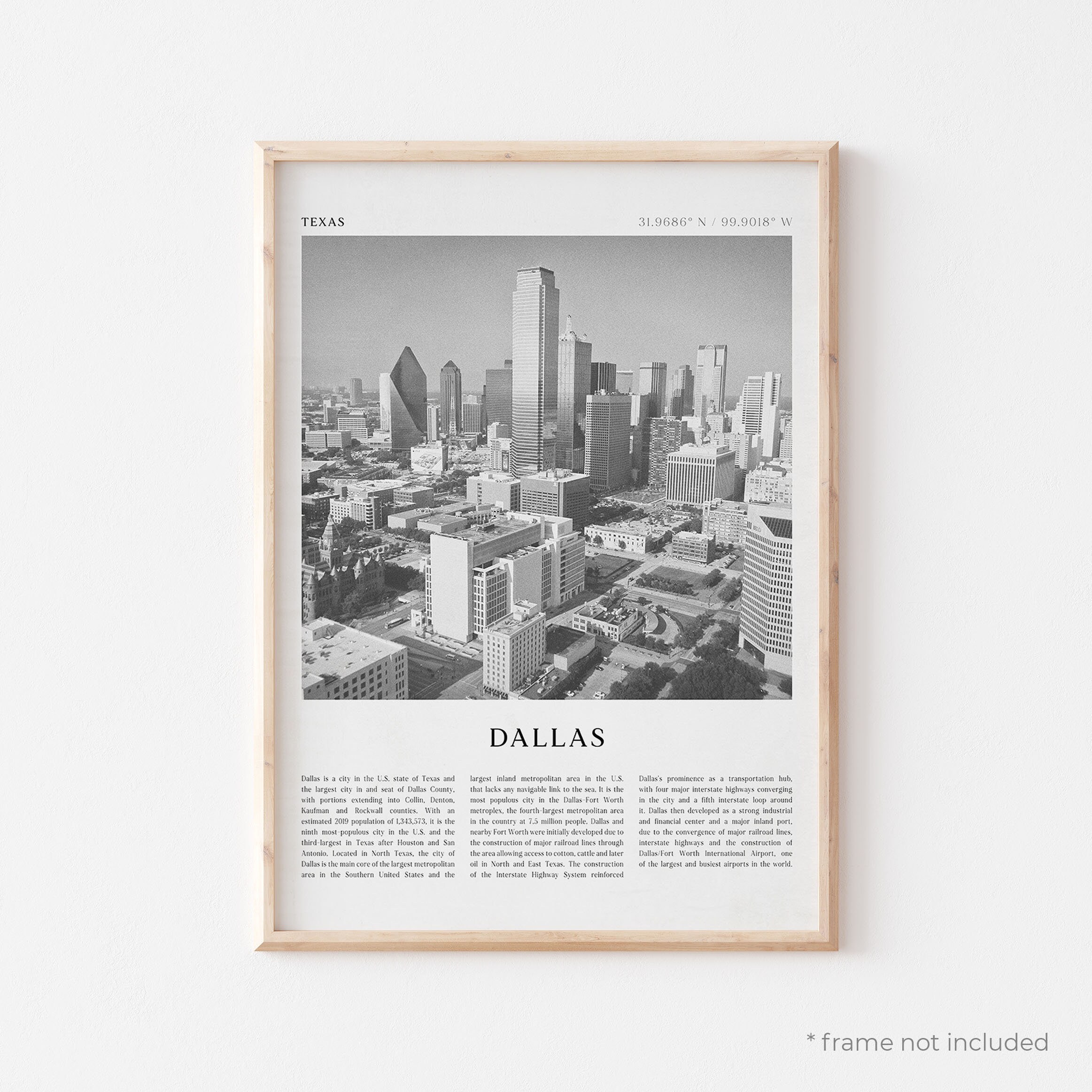 Dallas Art Print Dallas Poster Dallas Photo Dallas Wall - Etsy