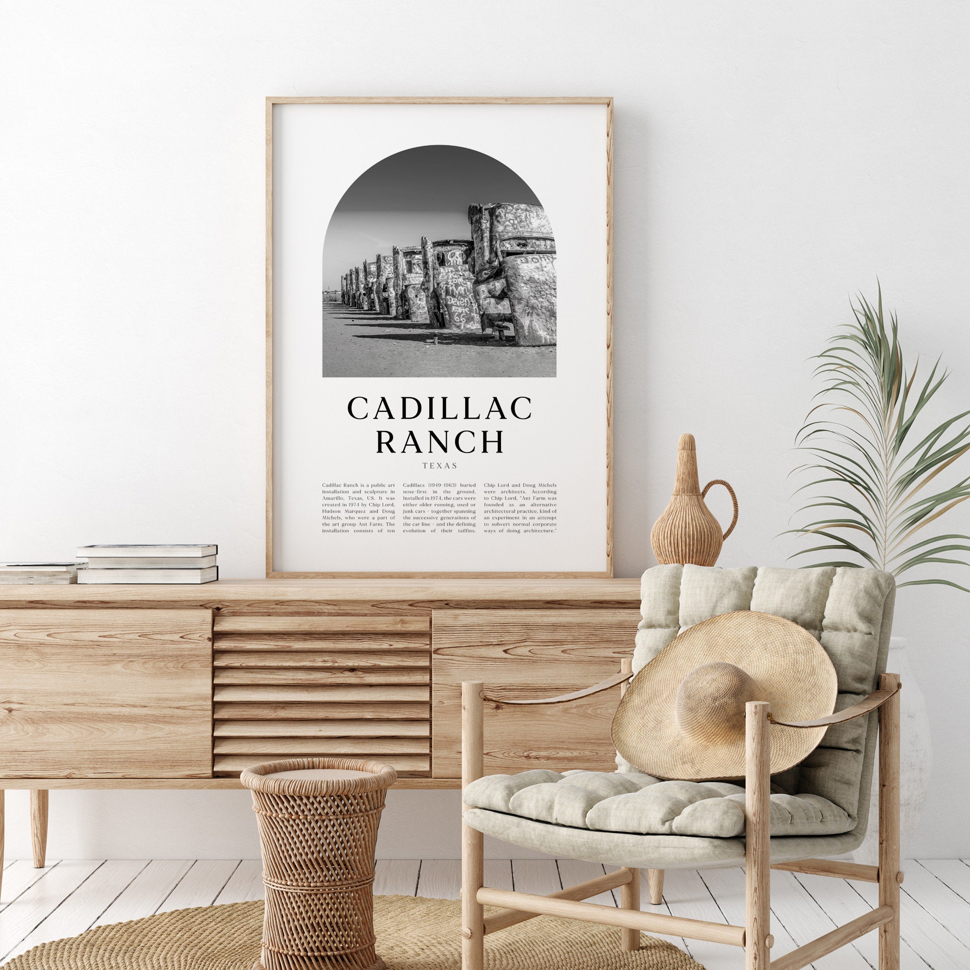 Cadillac Ranch Art Print Cadillac Ranch Poster Cadillac - Etsy