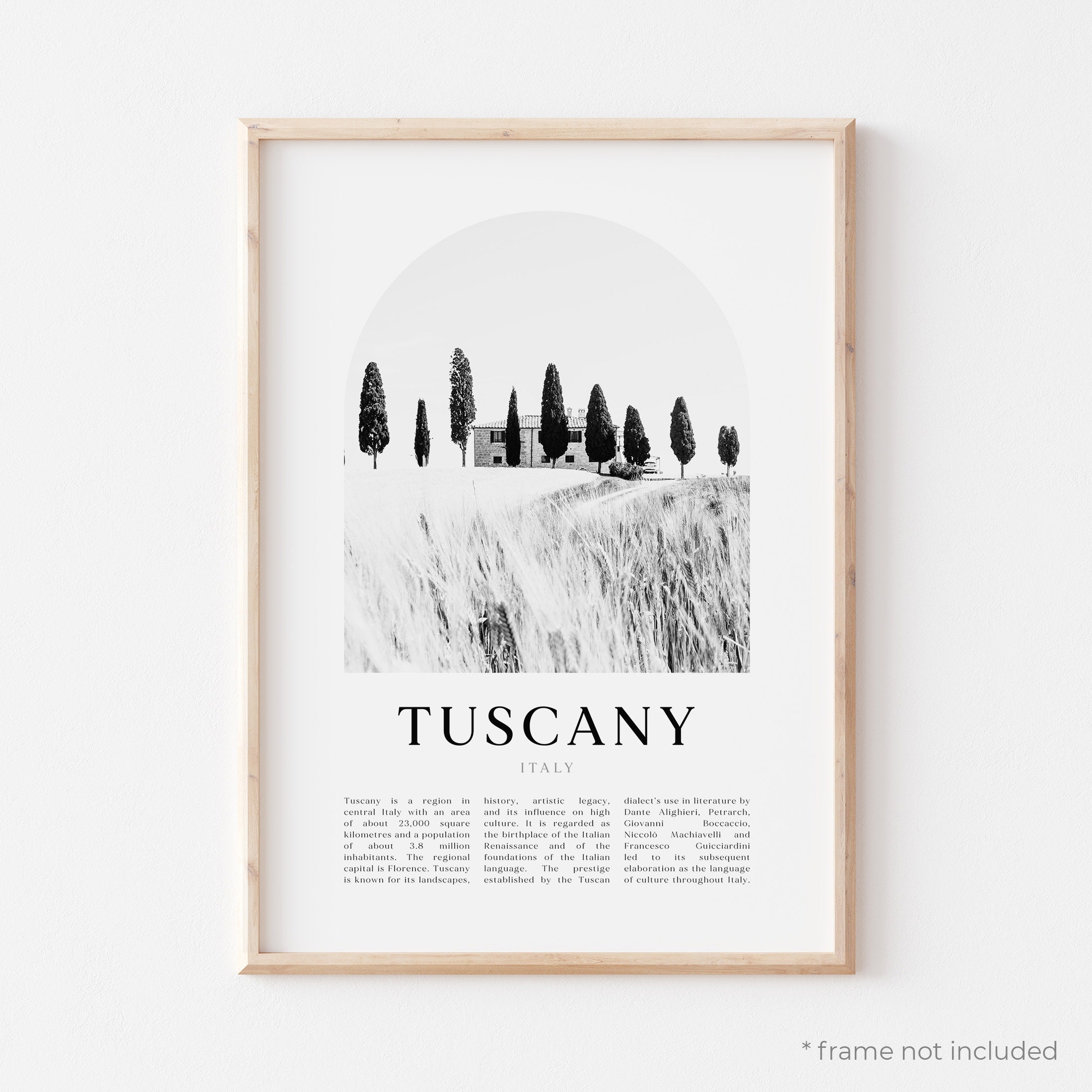 Tuscany Art Print Tuscany Poster Tuscany Photo Tuscany Wall - Etsy