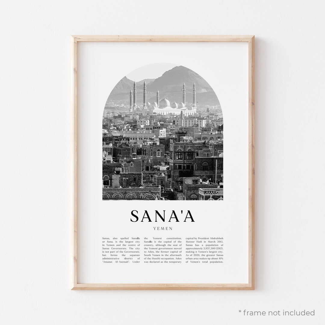 Sana'a Art Print Sana'a Poster Sana'a Photo - Etsy Australia