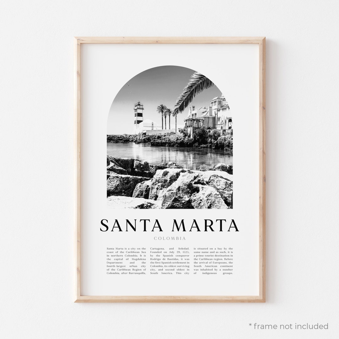 Santa Marta Art Print, Santa Marta Poster, Santa Marta Photo, Santa ...