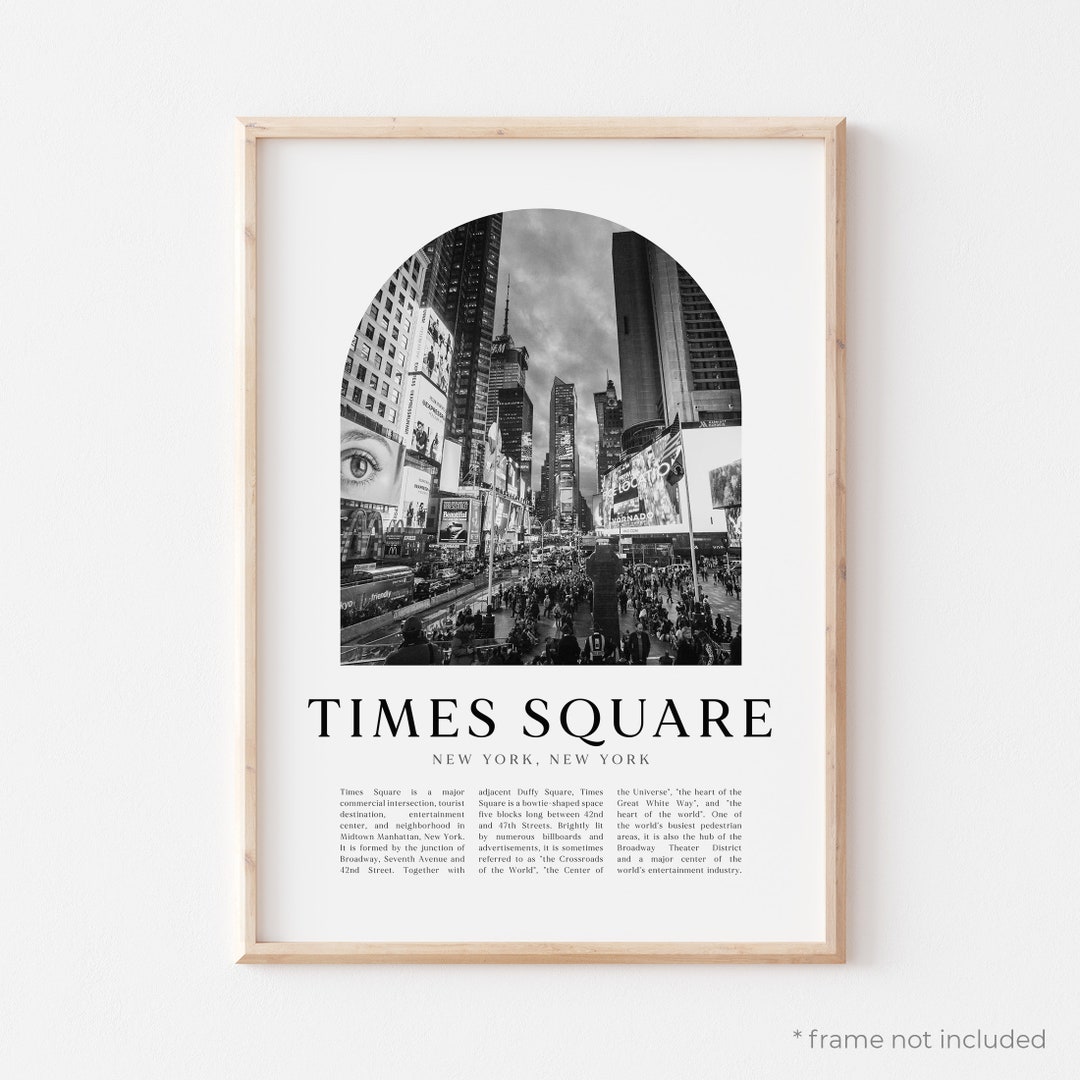 Times Square Art Print, Times Square Poster, Times Square Photo, Times ...
