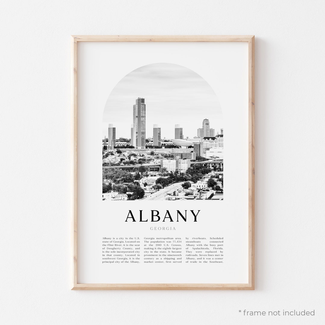 Albany Art Print, Albany Poster, Albany Photo, Albany Wall Art, Albany ...