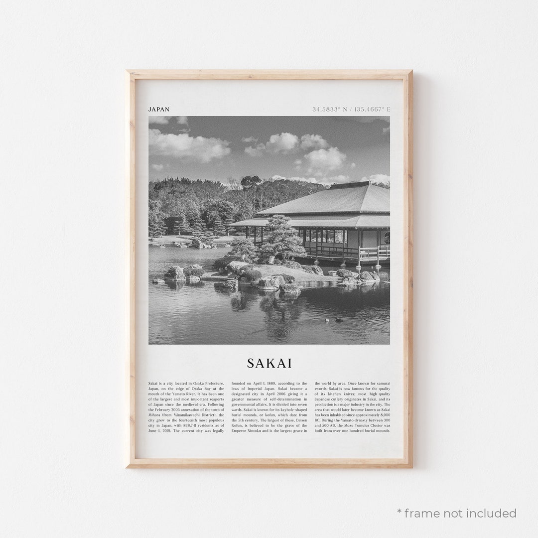 Sakai Art Print, Sakai Poster, Sakai Photo, Sakai Wall Art, Japan ...