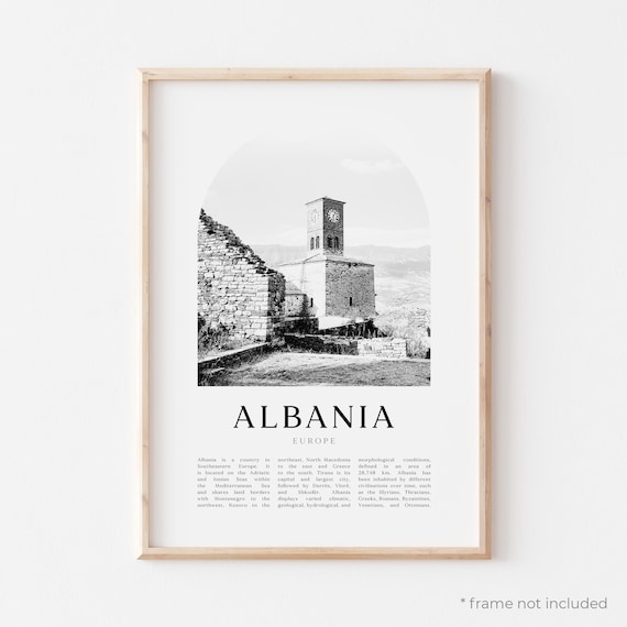 Albania Art Print Albania Poster Albania Photo Albania Wall - Etsy