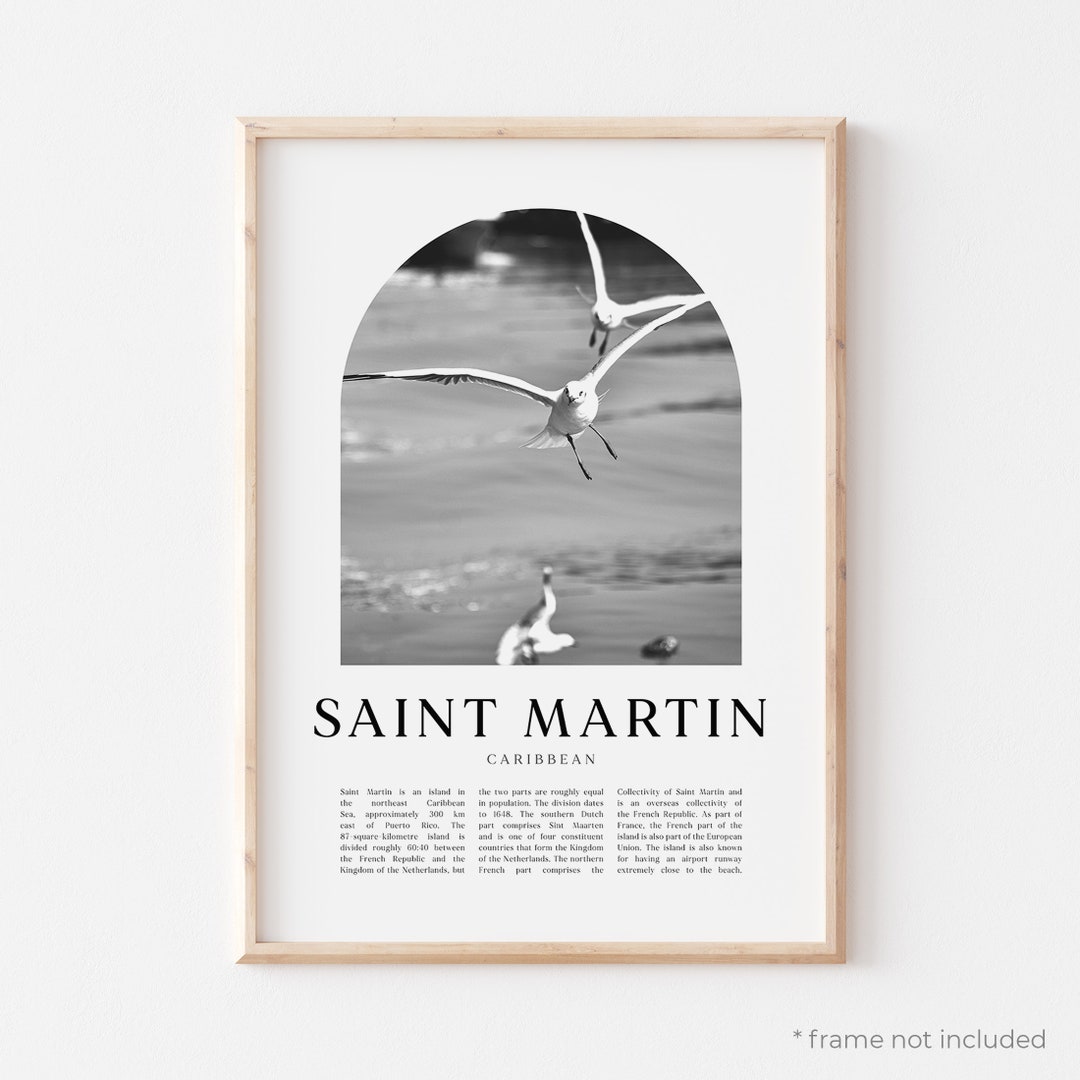 Saint Martin Art Print, Saint Martin Poster, Saint Martin Photo, Saint ...