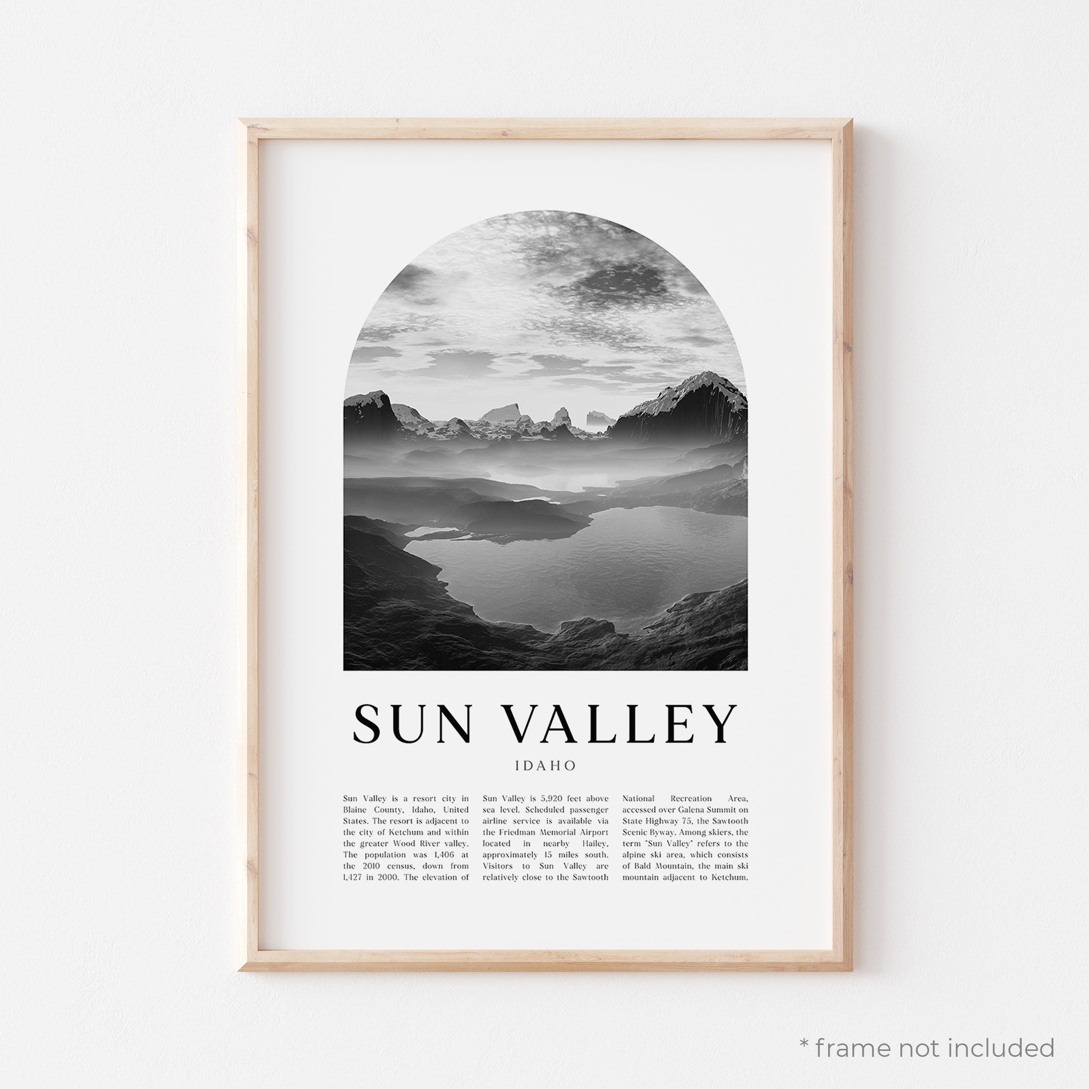Sun Valley Kunstdruck Sun Valley Poster Sun Valley Foto Sun - Etsy.de