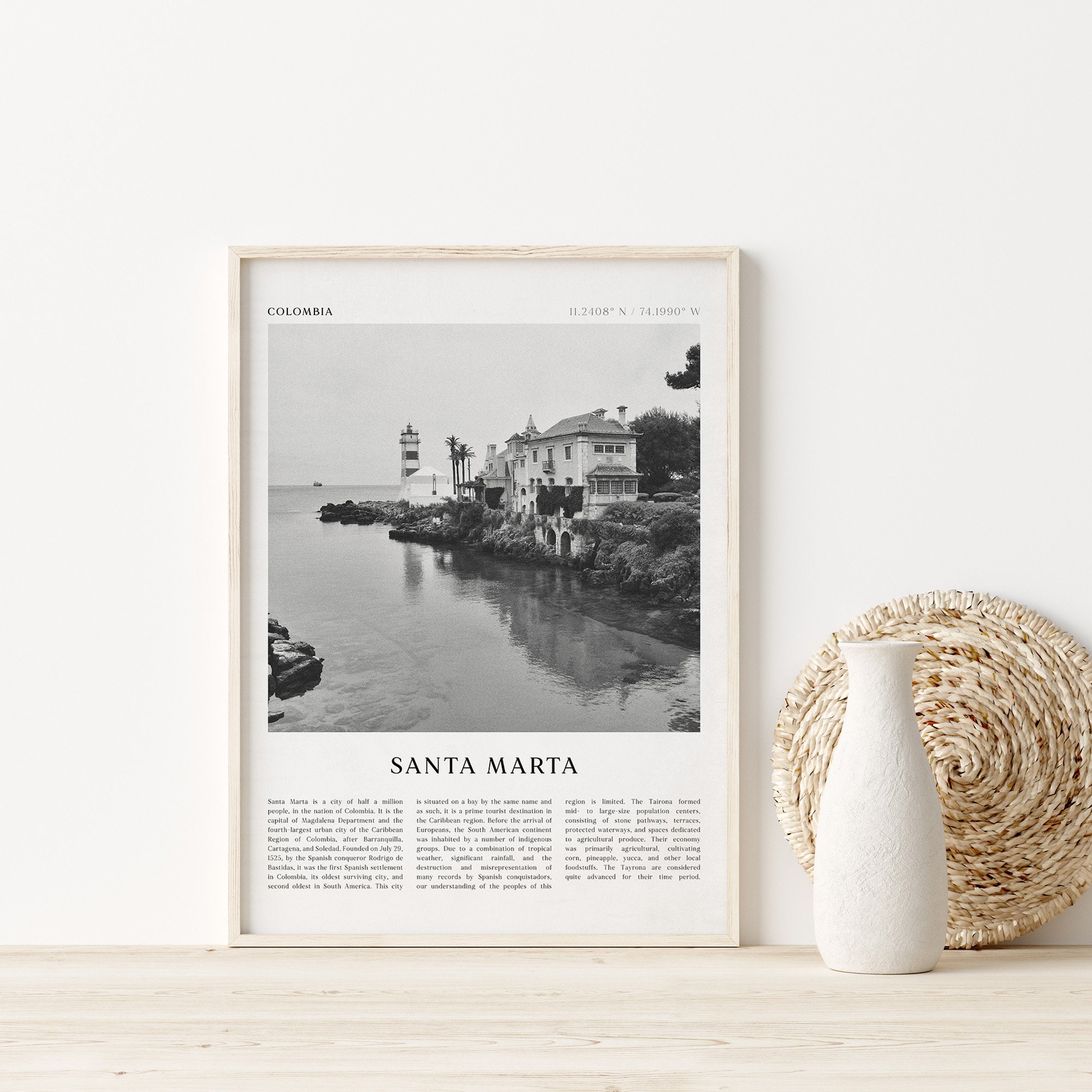 Santa Marta Art Print Santa Marta Poster Santa Marta Photo | Etsy