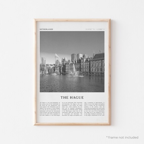 The Hague Art Print The Hague Poster The Hague Photo The | Etsy