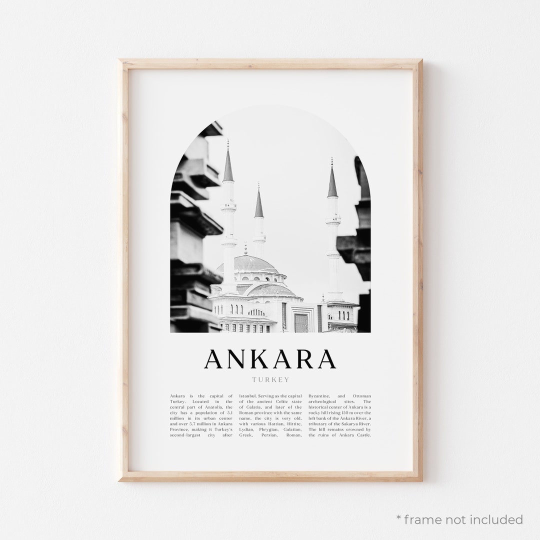 Ankara Kunstdruck, Ankara Poster, Ankara Foto, Ankara Wandkunst, Ankara ...