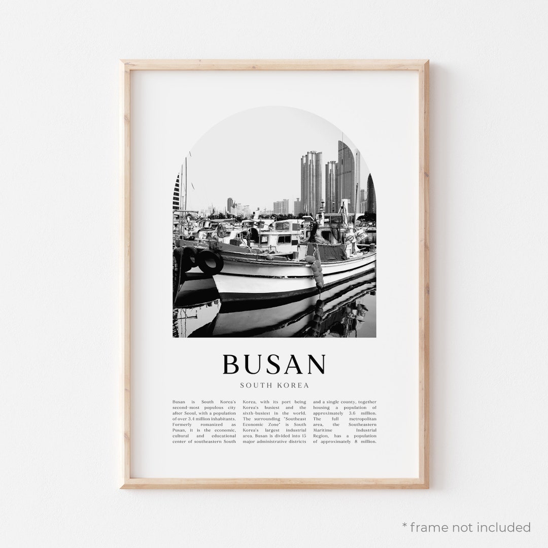 Busan Art Print Busan Poster Busan Photo Busan Wall Art - Etsy