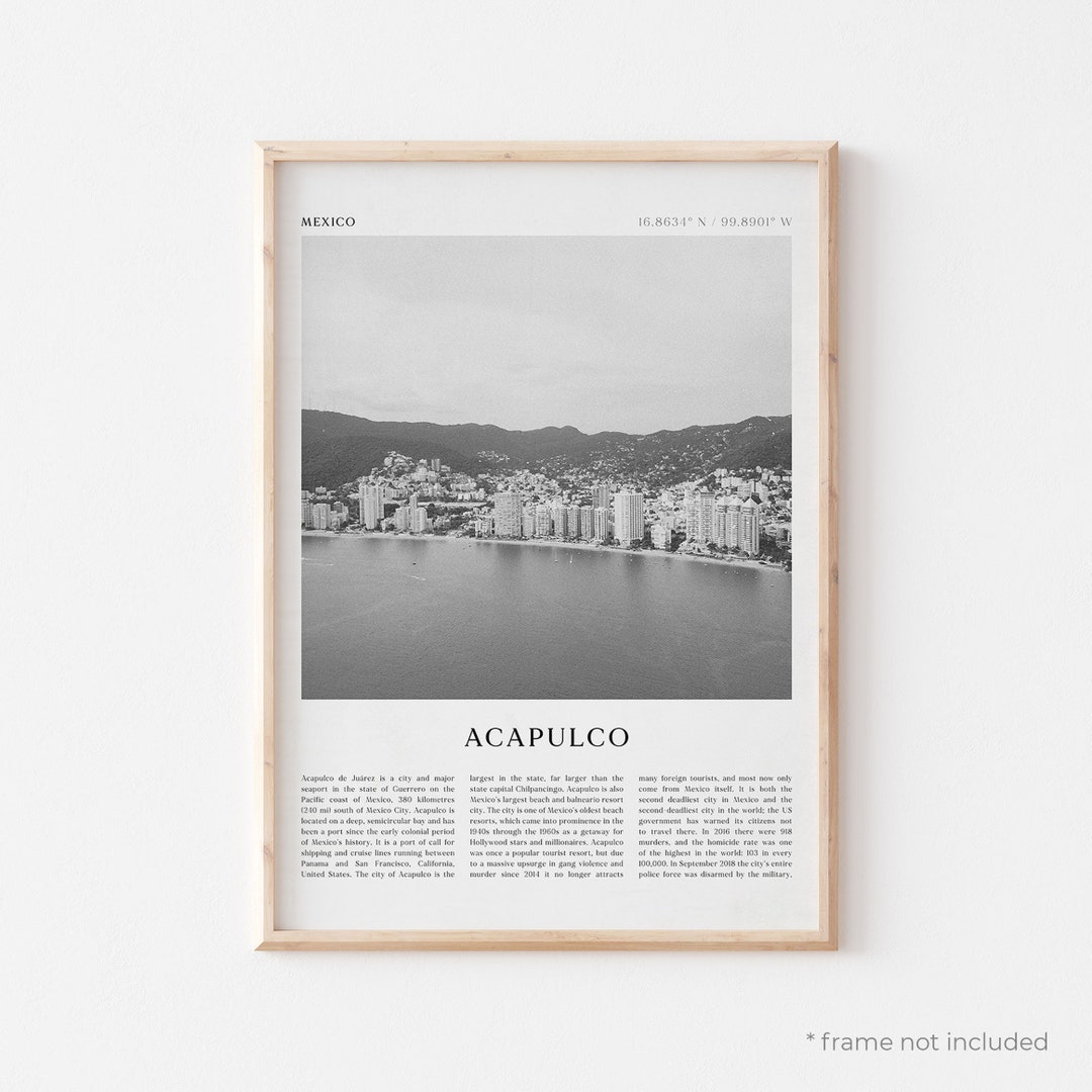 Acapulco Art Print, Acapulco Poster, Acapulco Photo, Acapulco Wall Art ...
