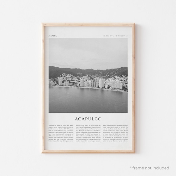 Acapulco Art Print Acapulco Poster Acapulco Photo Acapulco - Etsy