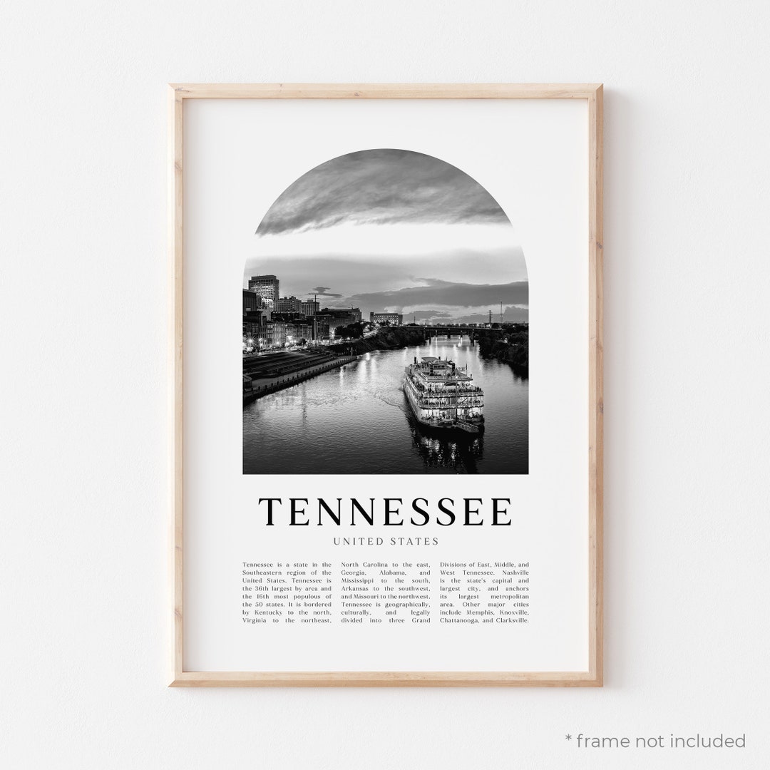 Tennessee Art Print, Tennessee Poster, Tennessee Photo, Tennessee Wall ...