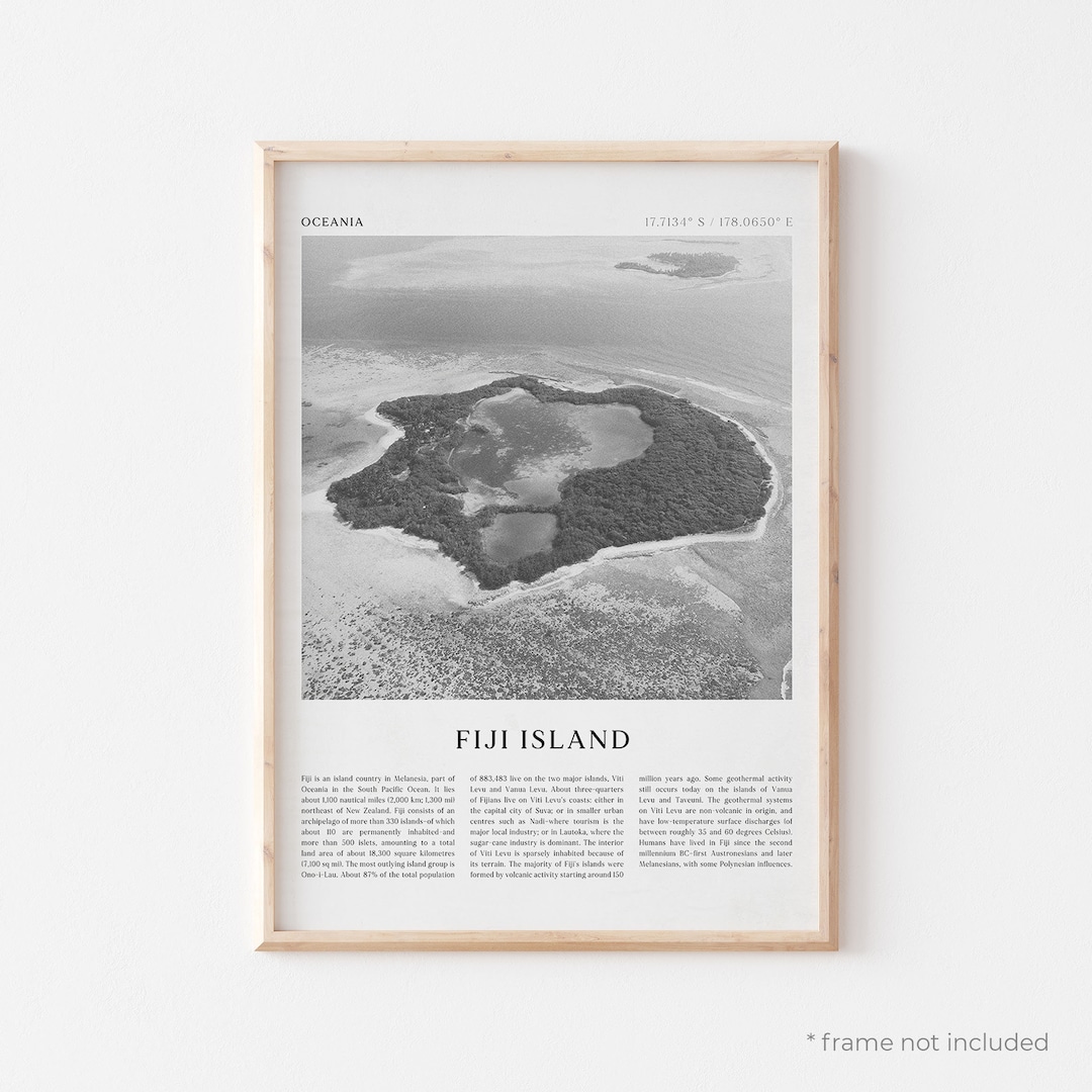Fiji Island Art Print, Fiji Island Poster, Fiji Island Photo, Fiji ...