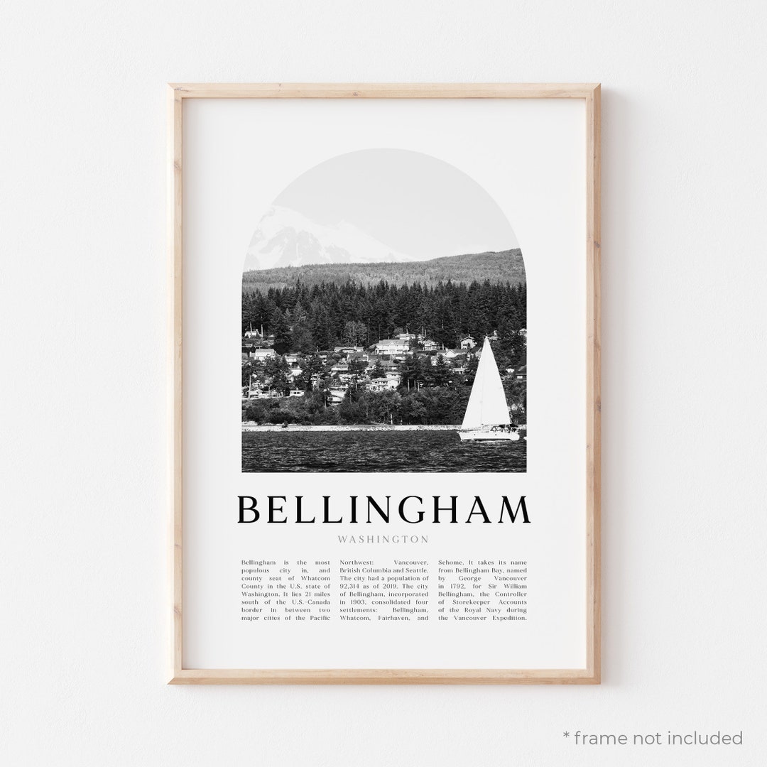 Bellingham Art Print, Bellingham Poster, Bellingham Photo, Bellingham ...