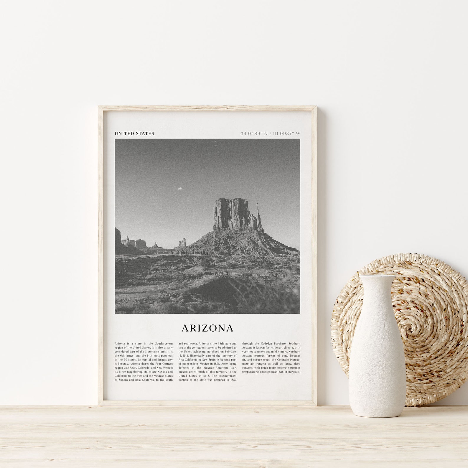 Arizona Art Print Arizona Poster Arizona Photo Arizona Wall | Etsy
