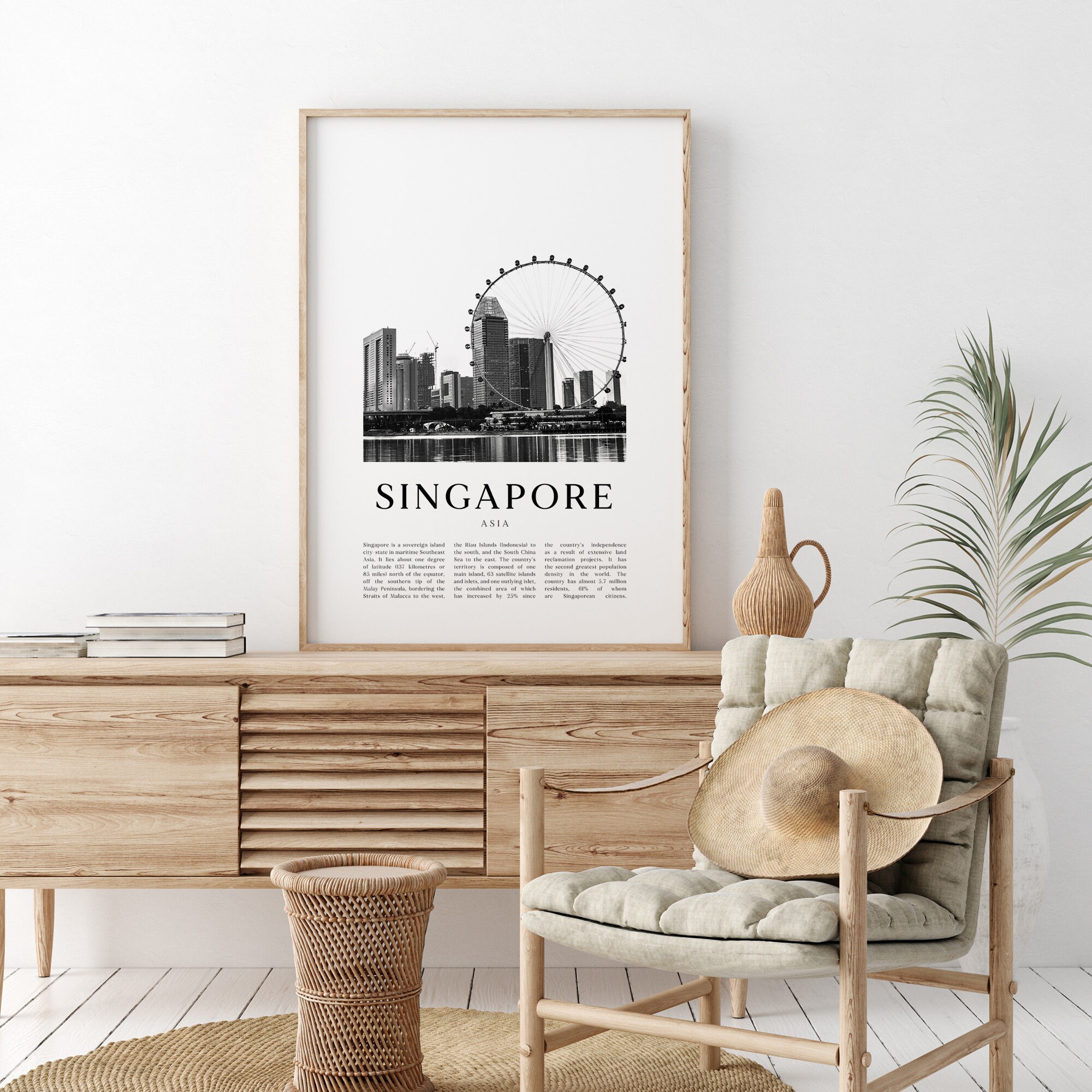 Singapore Art Print Singapore Poster Singapore Photo | Etsy