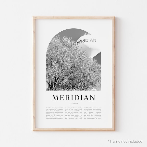 Meridian Poster - Etsy