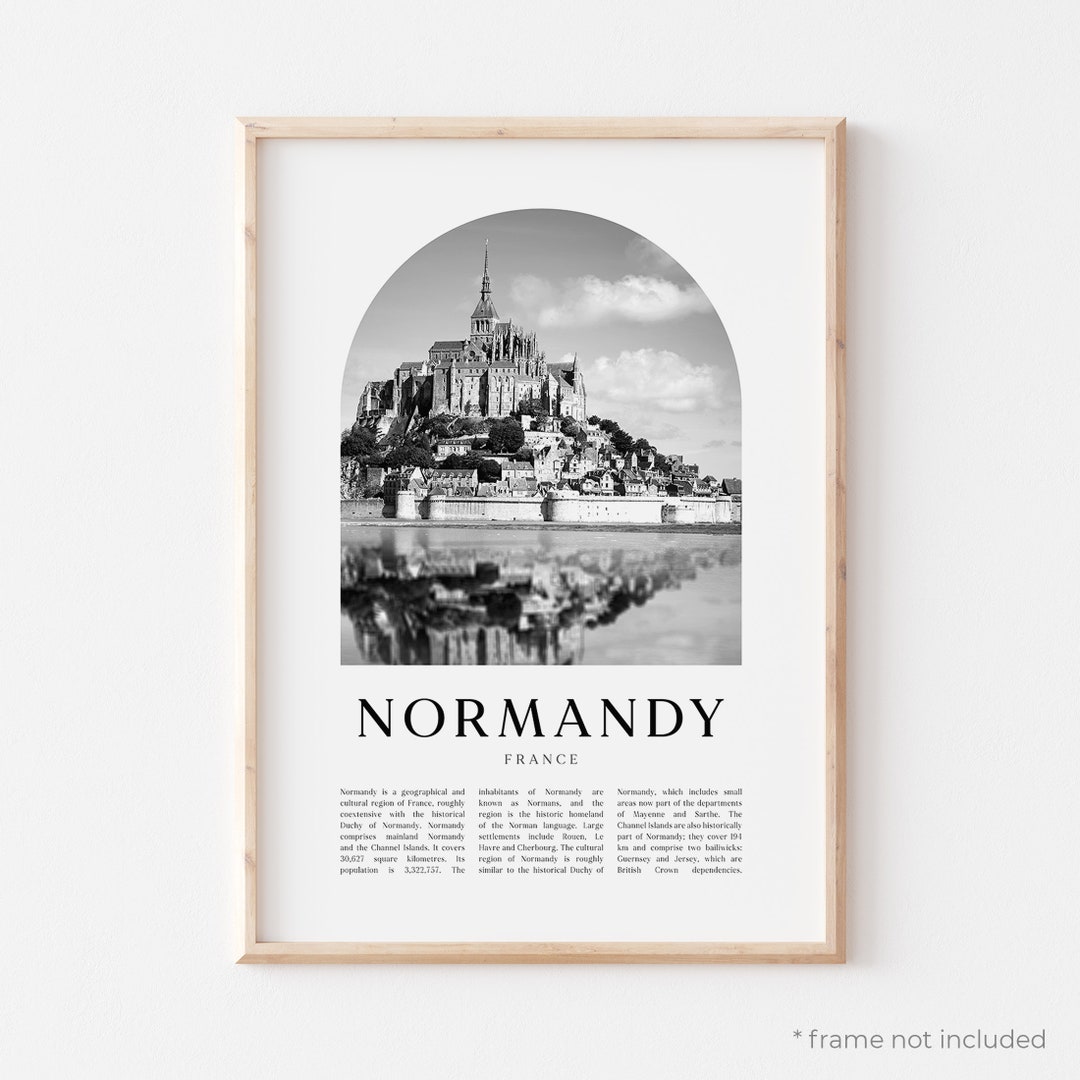 Normandy Art Print, Normandy Poster, Normandy Photo, Normandy Wall Art ...