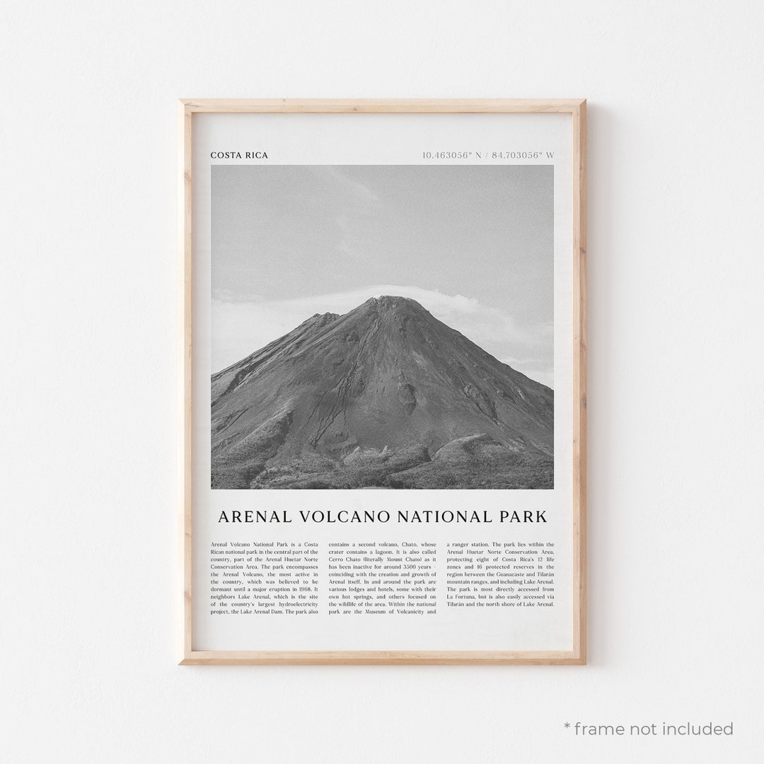 Arenal Volcano National Park Art Print, Arenal Volcano National Park ...