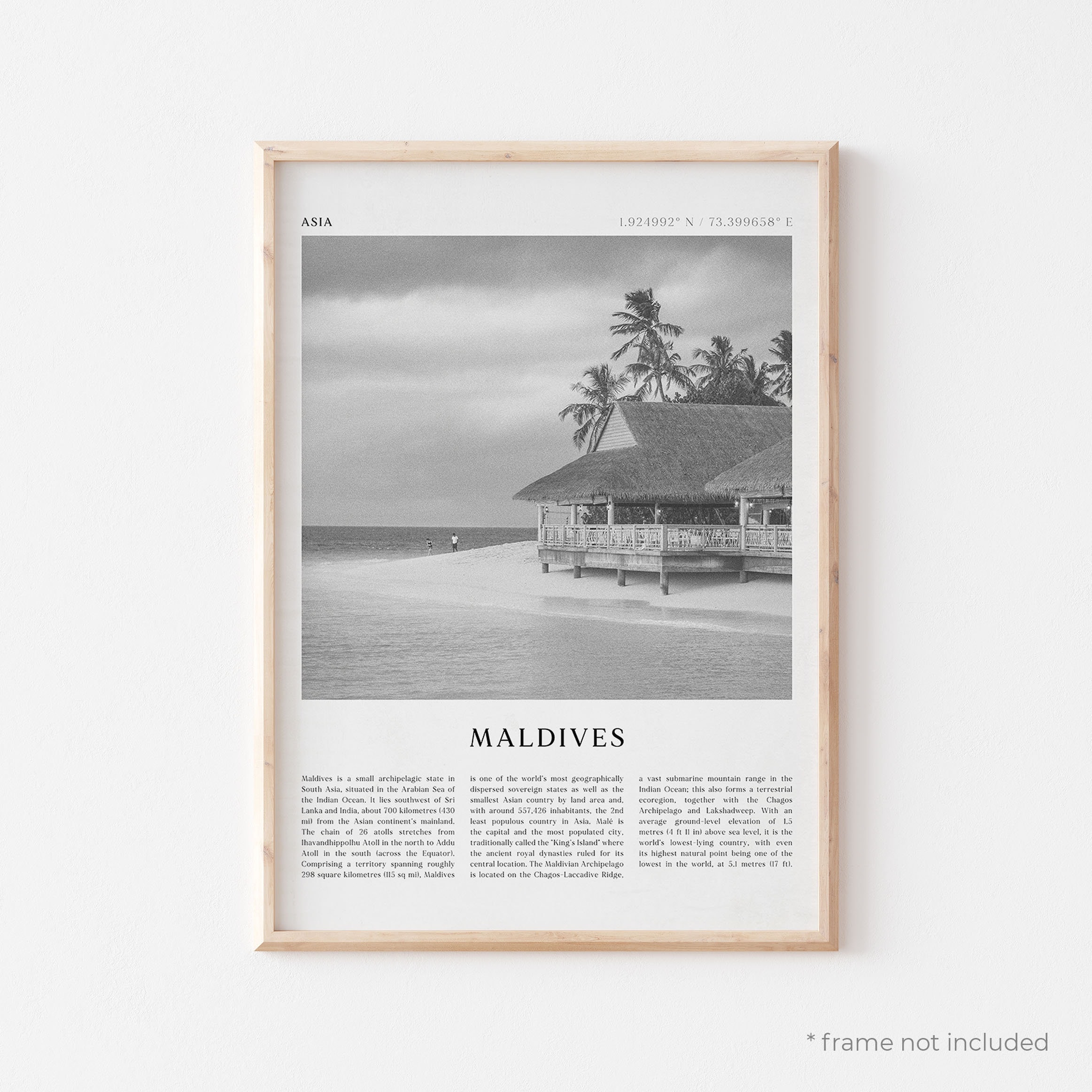 Maldives Art Print Maldives Poster Maldives Photo Maldives - Etsy