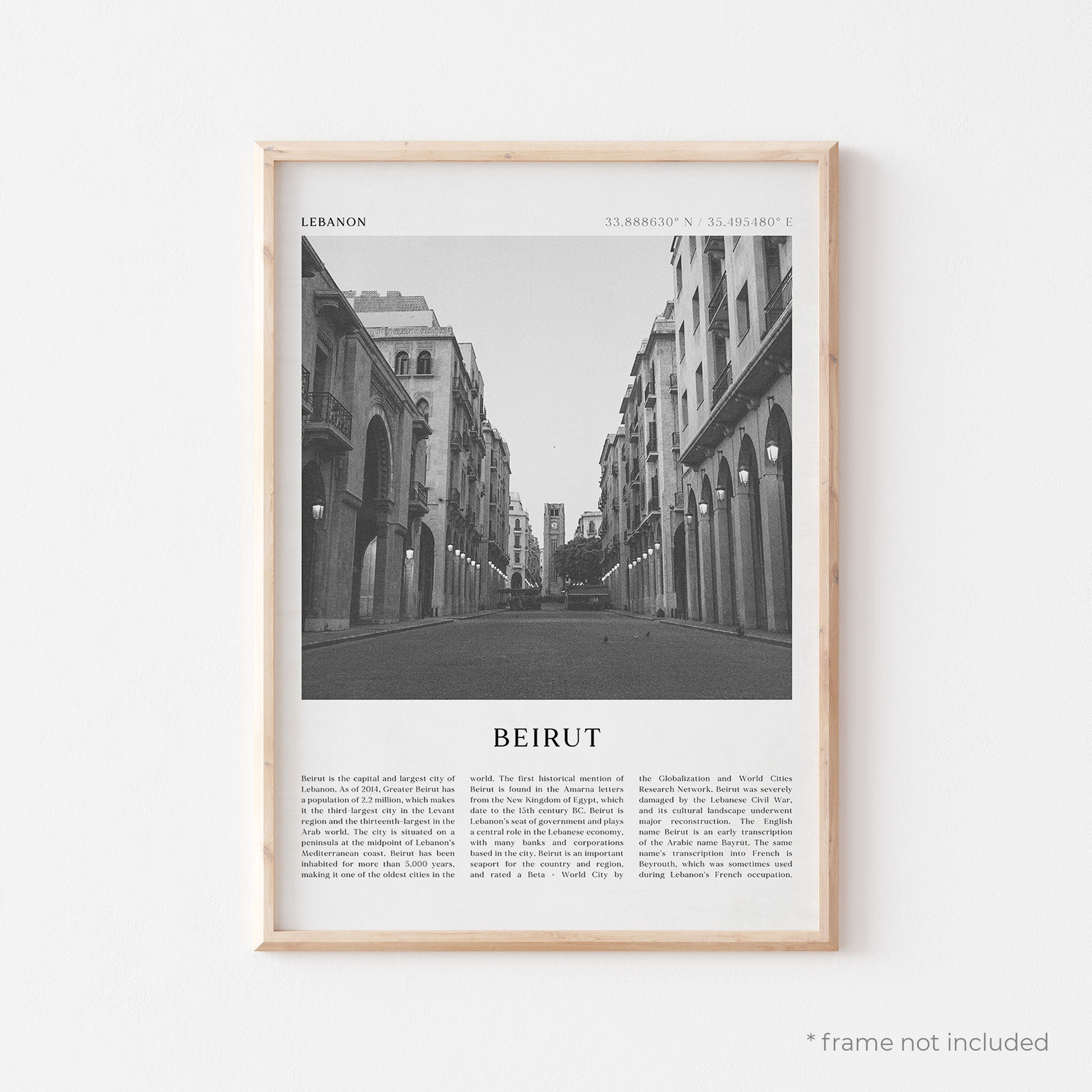 Beirut Art Print Beirut Poster Beirut Photo Beirut Wall | Etsy
