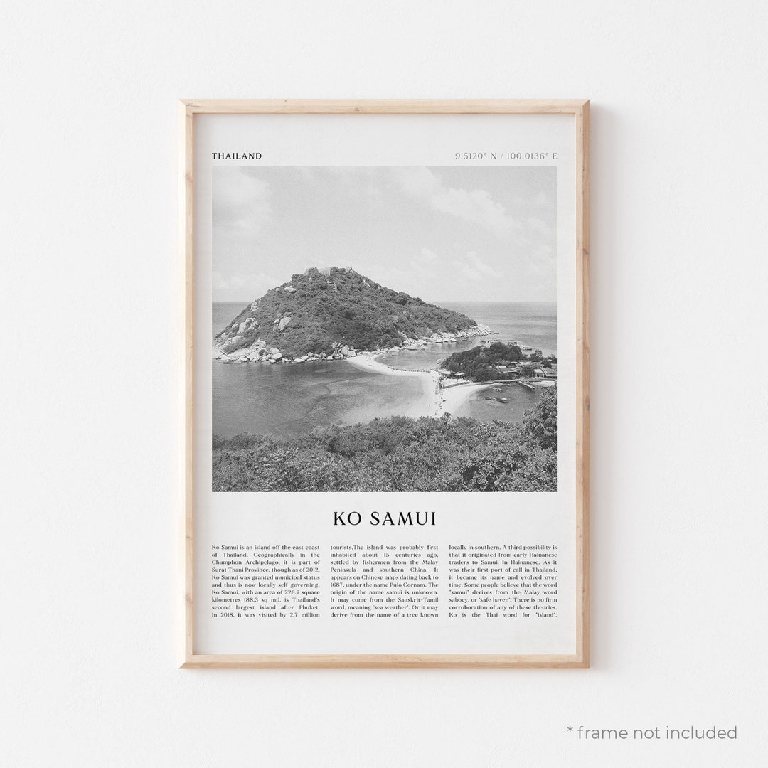 Ko Samui Art Print, Ko Samui Poster, Ko Samui Photo, Ko Samui Wall Art ...