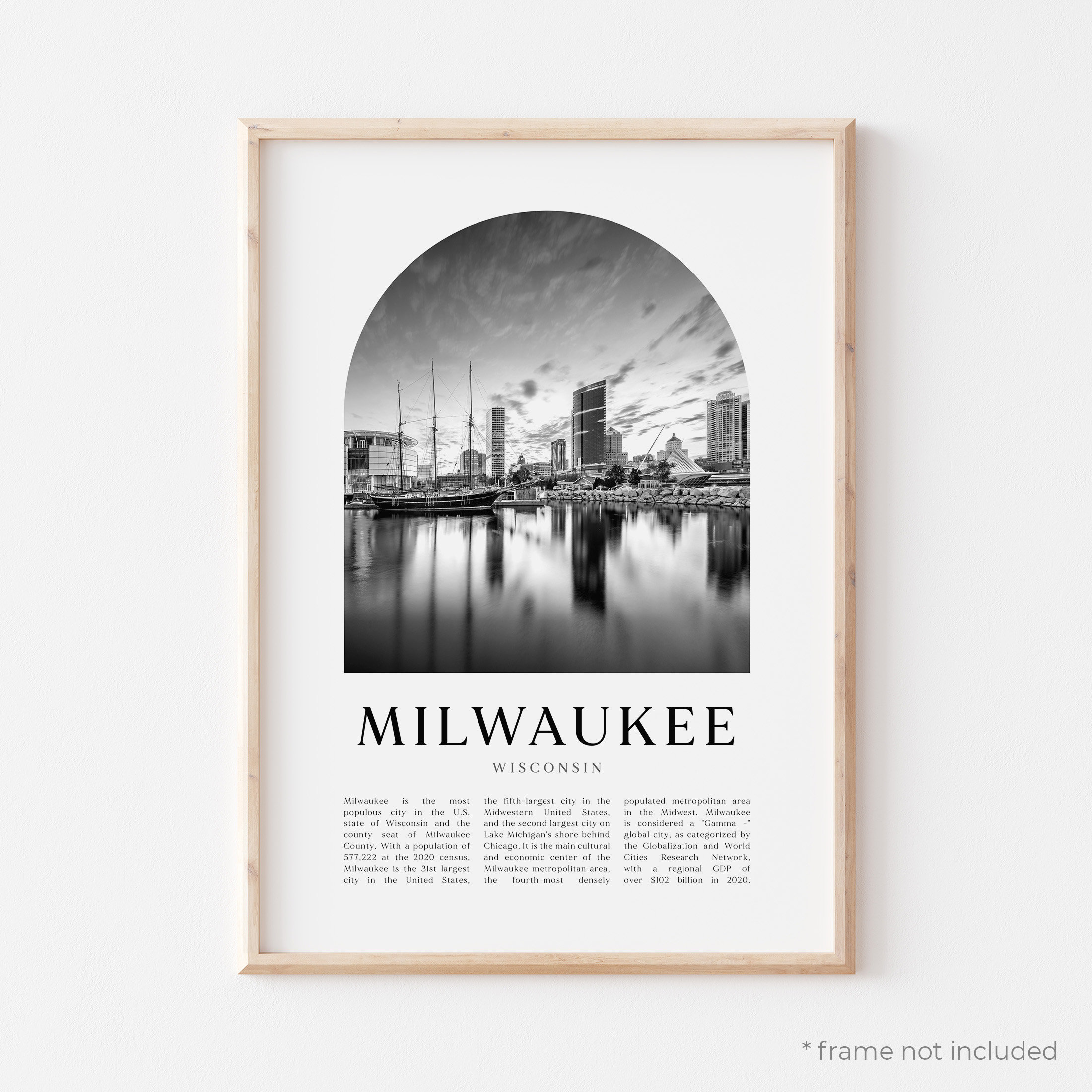 Milwaukee Art Print Milwaukee Poster Milwaukee Photo - Etsy