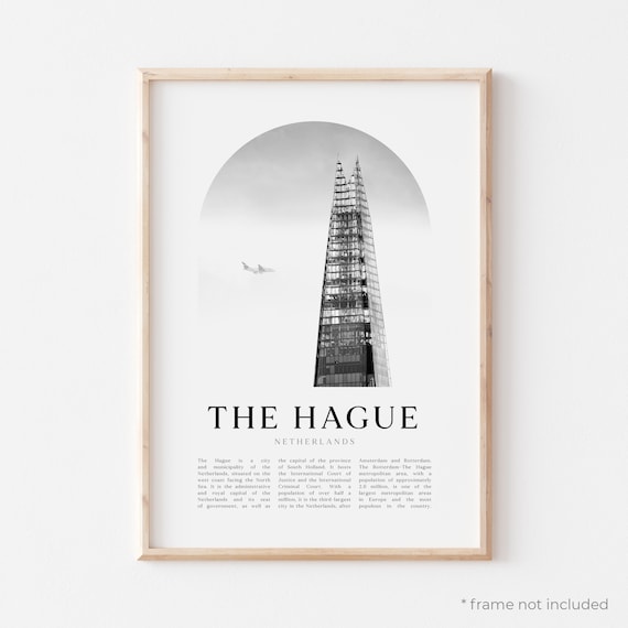 The Hague Art Print the Hague Poster the Hague Photo the - Etsy