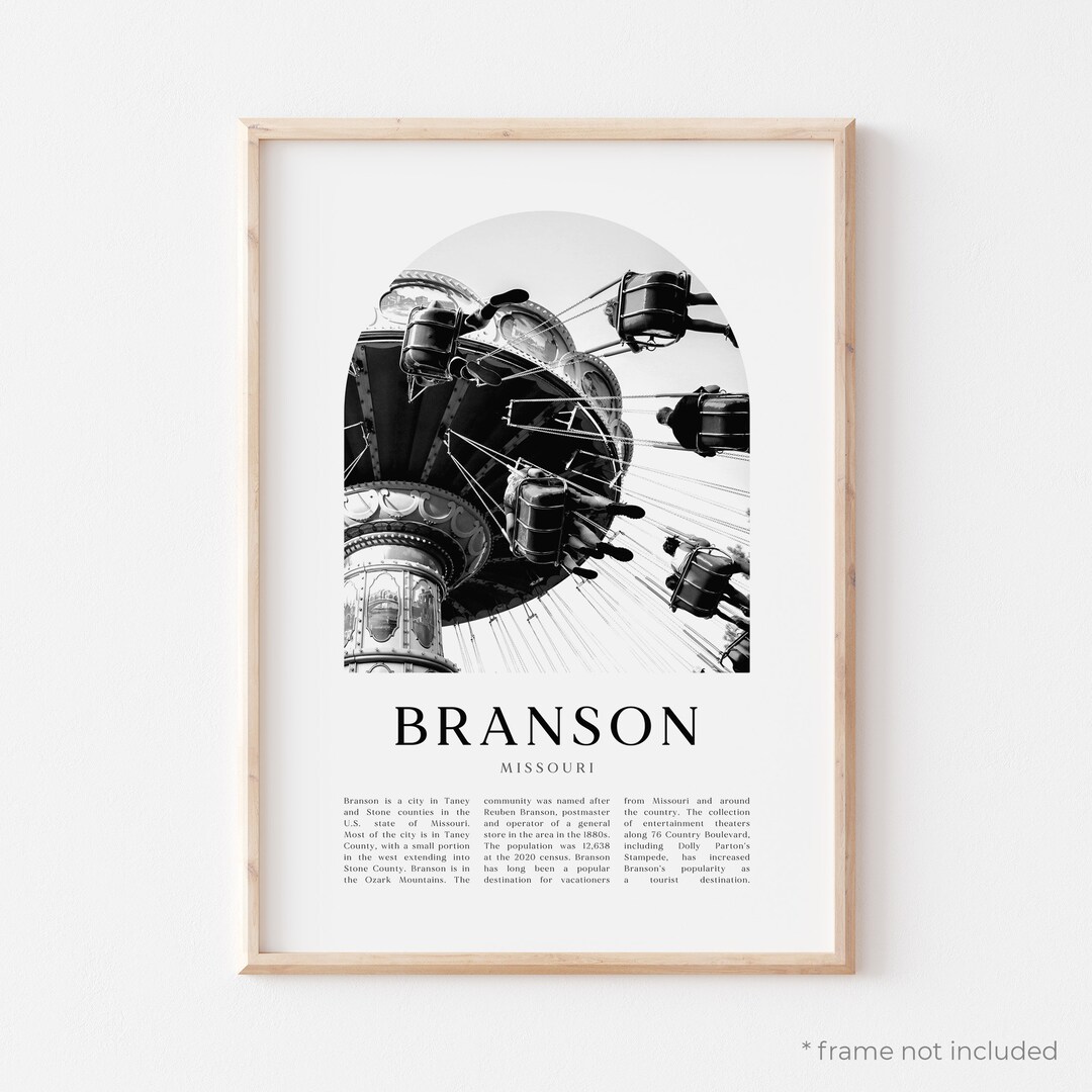 Branson Art Print, Branson Poster, Branson Photo, Branson Wall Art ...