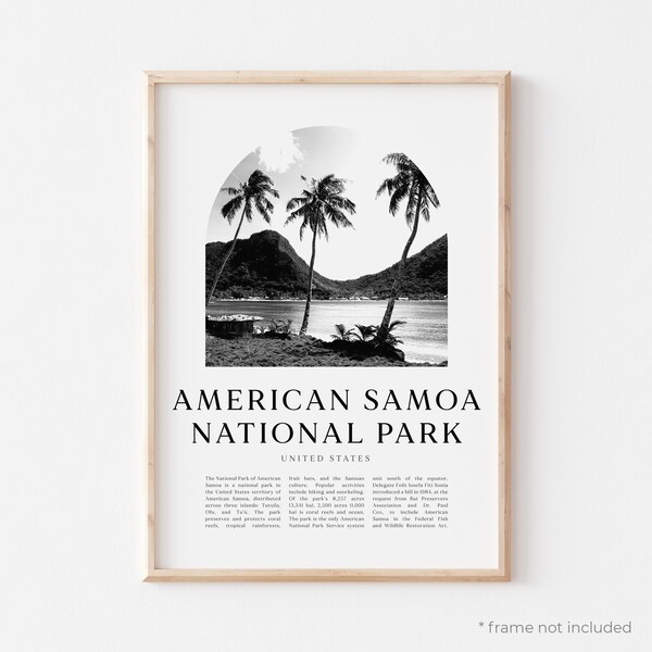 American Samoa Poster - Etsy