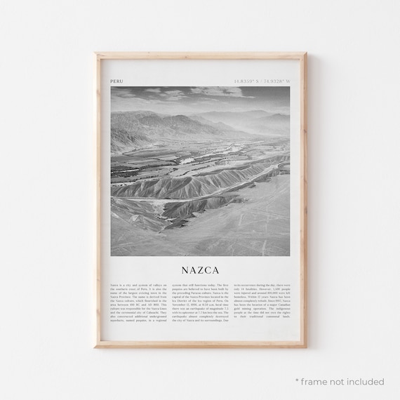 Nazca Art Print Nazca Poster Nazca Photo Nazca Wall Art - Etsy