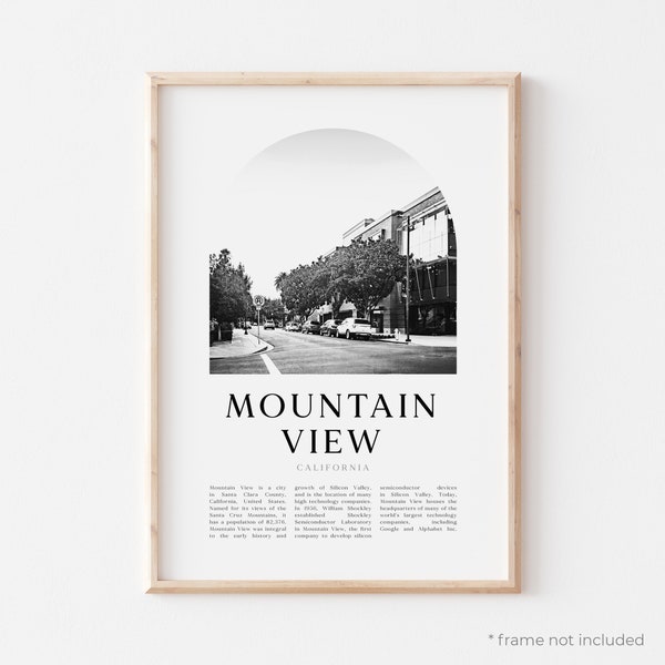 Mountain View Print - Etsy