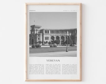 Yerevan Travel Poster - Etsy
