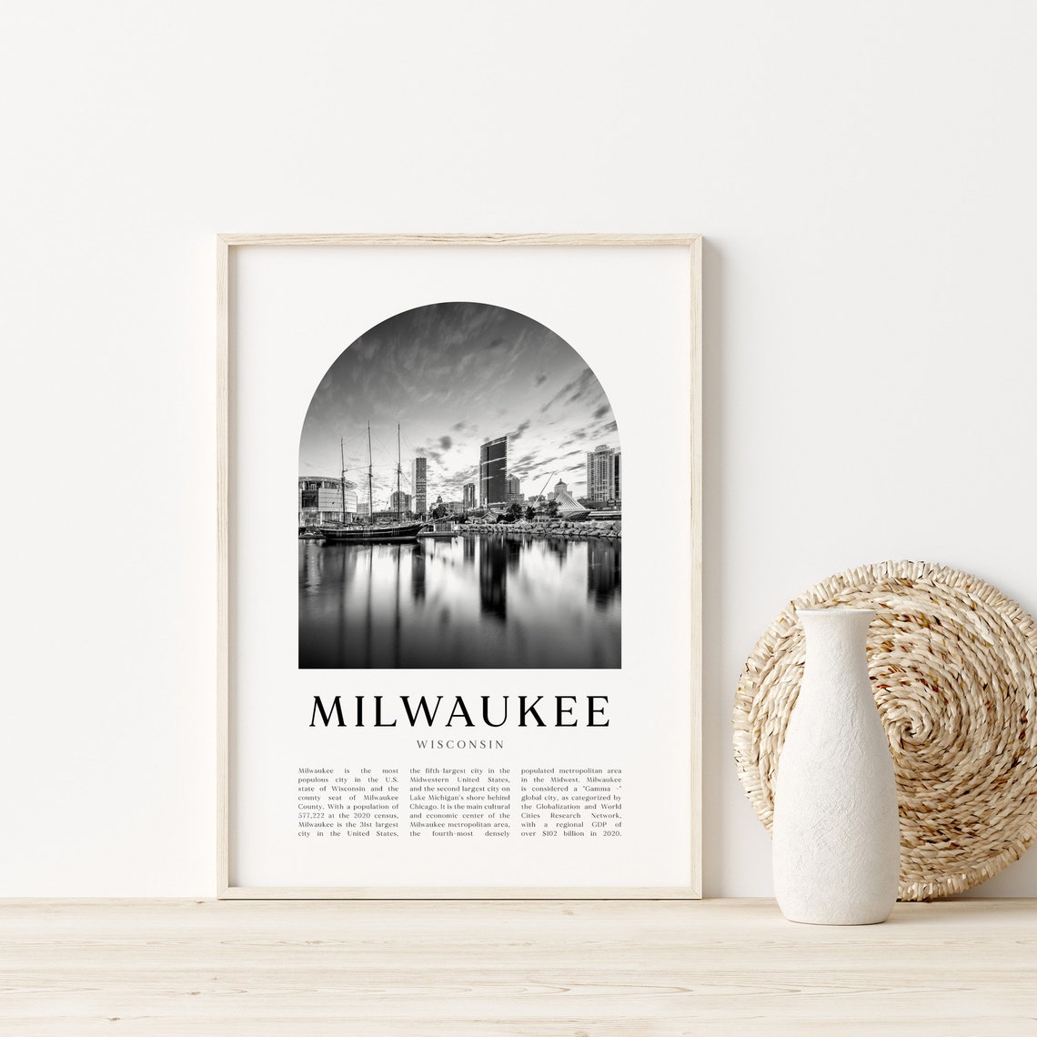Milwaukee Art Print Milwaukee Poster Milwaukee Photo - Etsy