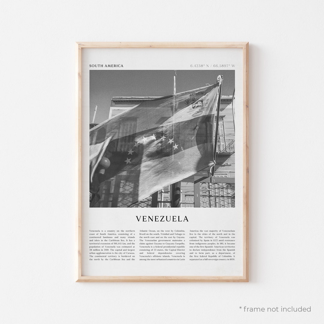 Venezuela Art Print, Venezuela Poster, Venezuela Photo, Venezuela Wall ...