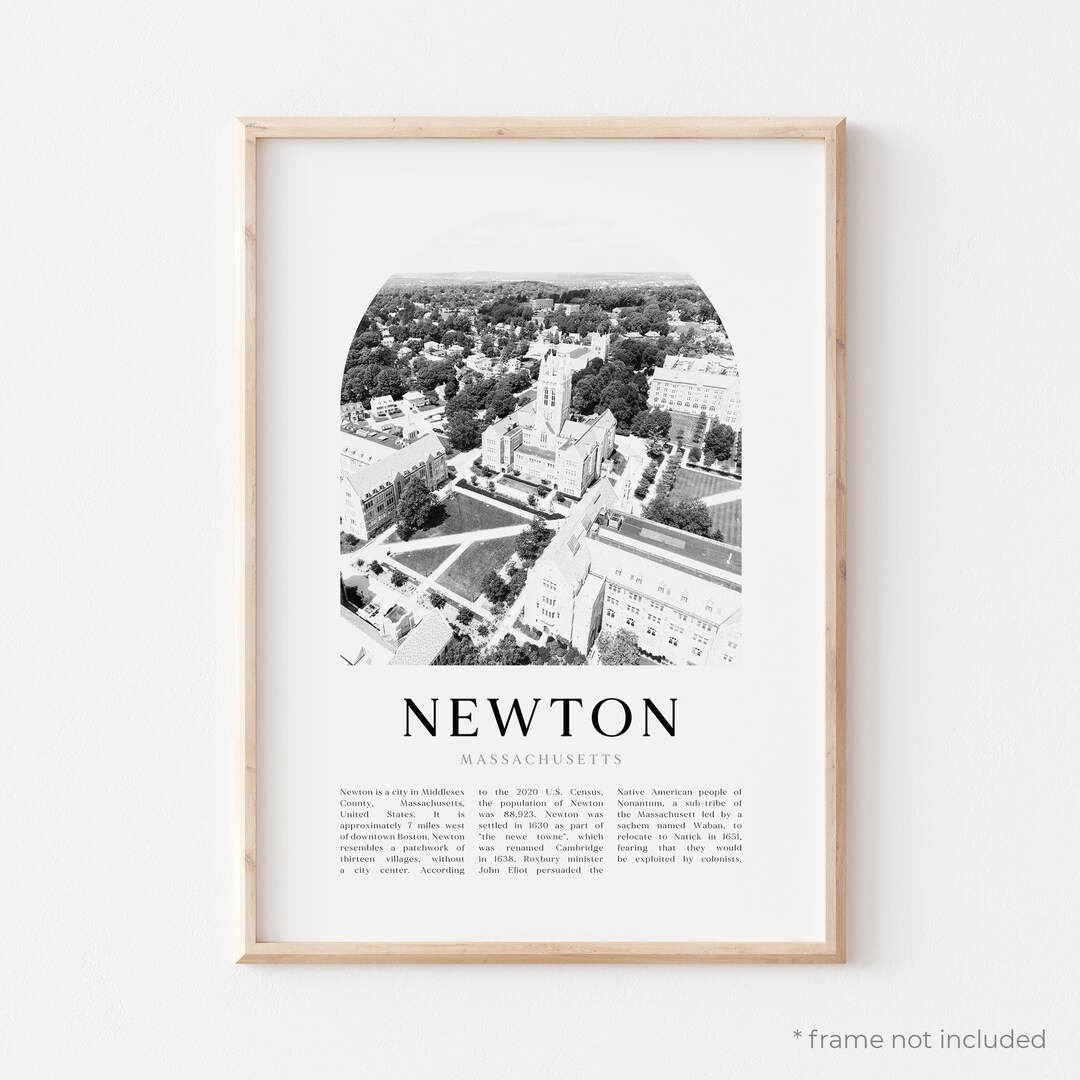 Newton Art Print, Newton Poster, Newton Photo, Newton Wall Art, Newton ...